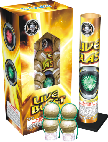 Live Blast ⋆ Artillery/Mortar Shells ⋆ PyroSpot Fireworks