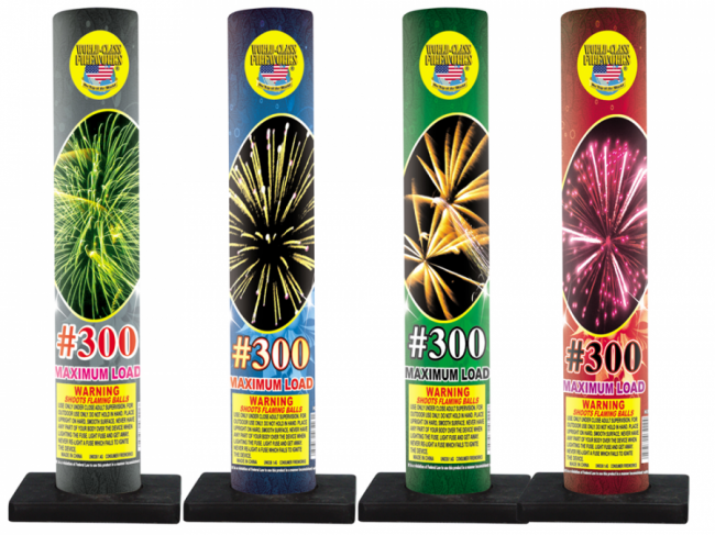#300 Assorted Shells ⋆ Artillery/Mortar Shells ⋆ PyroSpot Fireworks